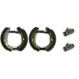 Brembo Bremsbackensatz hinten rechts links vormontiert f&uuml;r FORD YC152200AB YC1J2200AA 4455986 K 56 017