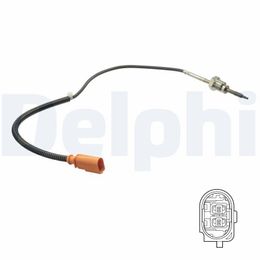 DELPHI Sensor, Abgastemperatur 2-polig f&uuml;r VW 03L906088DN TS30175