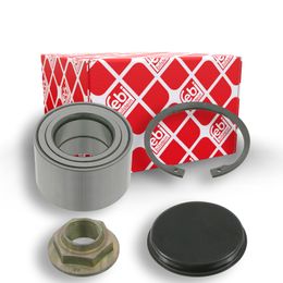 febi bilstein Radlagersatz hinten rechts links 80mm f&uuml;r RENAULT GENERAL MOTORS VAUXHALL NISSAN OPEL 4403044 9111044 43210-00QAB 23179