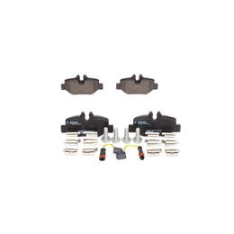 Bosch Bremsensatz, Scheibenbremse hinten rechts links voll 296mm f&uuml;r VW MERCEDES-BENZ 6364230112 6364230012 A6364230012 IJF1413WA2