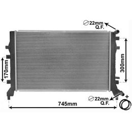 Van Wezel Niedertemperaturk&uuml;hler, Ladeluftk&uuml;hler 58002295 mit Zubeh&ouml;r f&uuml;r SKODA VW AUDI 1K0121251BN