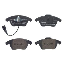 Brembo XTRA LINE Bremsbelagsatz, Scheibenbremse links rechts ohne Zubeh&ouml;r f&uuml;r SKODA VW (SVW) SEAT (FAW) AUDI JZW698302BA 8P0698302A 3C0698151C P 85 14