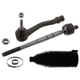 febi bilstein Spurstange ProKit vorne links mit Muttern f&uuml;r PEUGEOT CITRO&Euml;N 4066.85 3812.F4 4066.82 44934