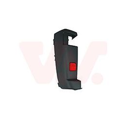Van Wezel Stoßfänger hinten links schwarz für PEUGEOT FIAT CITROËN 1637185380 1388231080 0983535