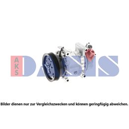 AKS DASIS Kompressor, Klimaanlage 12V für RENAULT NISSAN 2763000QAJ 8200840770 7711134670 850933N