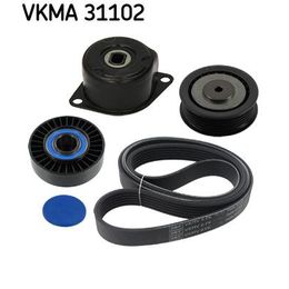 SKF Keilrippenriemensatz für SKODA VW SEAT AUDI MAZDA MERCEDES-BENZ VOLVO 074145278B A0029933296 074145278E VKMA 31102