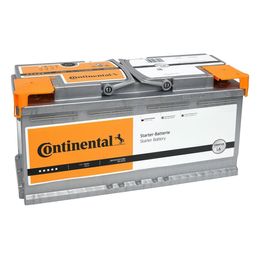 Continental 12V, 110 Ah, 950 A Versorgungsbatterie,Starterbatterie 12V 110Ah 950A für RENAULT HYUNDAI VW PEUGEOT FIAT AUDI CITROËN IVECO BMW NISSAN OP
