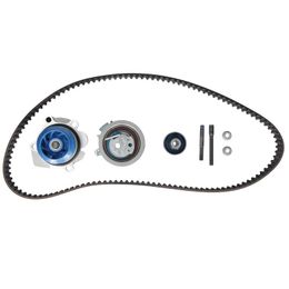 SKF Wasserpumpe + Zahnriemensatz mit Dichtungen f&uuml;r MITSUBISHI SKODA VW SEAT DODGE JEEP (FAW) (SVW) AUDI FORD N909349VX01 2M216K297AA N909055VX02 VKMC