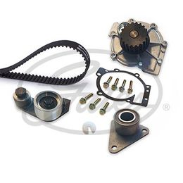 GATES Wasserpumpe + Zahnriemensatz PowerGrip&reg; mit f&uuml;r VOLVO KP15396XS