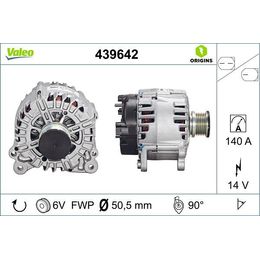 Valeo Generator NEW ORIGINAL PART 14V 140A für VW AUDI 03G903016GX 03G903016G 03G903016E 439642