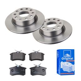 ATE Bremsensatz, Scheibenbremse hinten rechts links voll 253mm f&uuml;r SKODA SEAT PEUGEOT CITRO&Euml;N VAG E172197 1K0615601AB 2QB698451 1420-21704