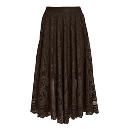 Sel by peppercorn Peppercorn Skirt 'Lace' female Brown size XS/S