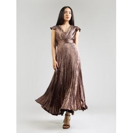 MAYA DELUXE Kleid Damen Gr&ouml;&szlig;e 38 gold Winterkleid