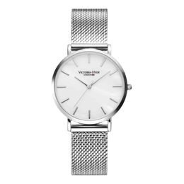 Victoria Hyde Uhr Damen Größe One Size silber / weiß