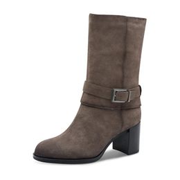 Tamaris Stiefelette Damen Gr&ouml;&szlig;e 40 taupe Winterschuhe