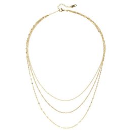 Lascana Collier '3- reihige Halskette' goldfarben Gr. für Damen
