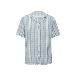 s.Oliver Button Up Shirt male Blue size 3XL