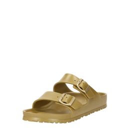 Birkenstock Pantolette 'Arizona' Damen Größe 41 gold