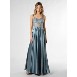LUXUAR Fashion Abendkleid ' ' Damen Größe 36 blau Winterkleid