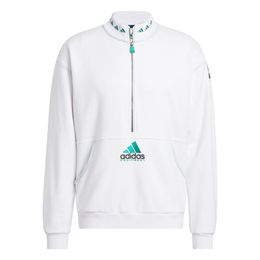 adidas Performance Sportsweatshirt 'Equipt' Herren Gr&ouml;&szlig;e M jade / schwarz / wei&szlig;