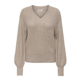 Only Pullover Damen Gr&ouml;&szlig;e XL dunkelbeige