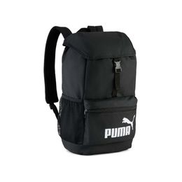 Puma Phase Hooded 20 - Rucksack 46.5 cm (dark olive-glowing red) in schwarz | Gr.: onesize