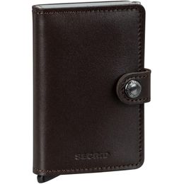 Secrid Geldbörse Miniwallet Original in Dark Brown | Gr.: onesize