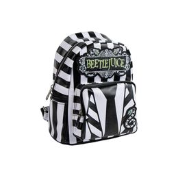 Beetlejuice Rucksack Damen Casual Rucksack Kunstleder Gothic Tasche | Gr.: onesize