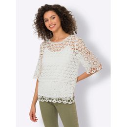 Heine Shirt in ecru | Gr.: 48