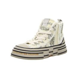 Rebecca White Sneaker High in silber | Gr.: 38