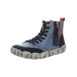 Rieker Schn&uuml;rstiefelette in blau | Gr.: 37