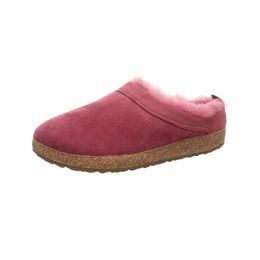 Haflinger Hausschuh in lila | Gr.: 40