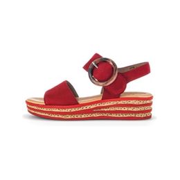Gabor Sandale in rot | Gr.: 42