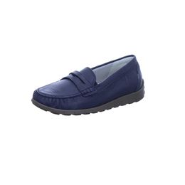 Waldläufer WALDLÄUFER Slipper in blau | Gr.: 42
