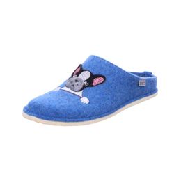 Tofee Pantoffel in blau | Gr.: 37