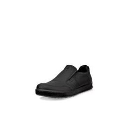 Ecco Sportlicher Slipper in schwarz | Gr.: 45