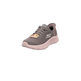 Skechers Sneaker GO WALK FLEX - GRAND ENTRY in olive | Gr.: 42