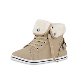 VAN HILL Sneaker High Aurora in Beige | Gr.: 39