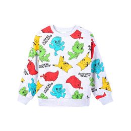 Pok&eacute;mon Sweatshirt Pok&eacute;mon in Hellgrau | Gr.: 140