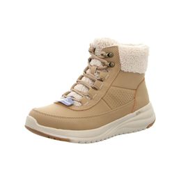 Skechers Schn&uuml;rstiefelette in beige | Gr.: 37