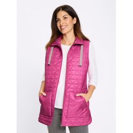 Sieh an! Steppweste in fuchsia | Gr.: 50