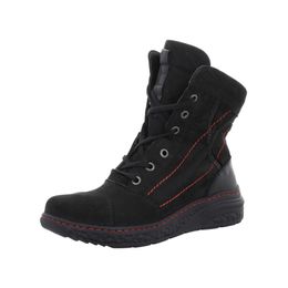KRISBUT Schnürstiefelette in schwarz | Gr.: 38