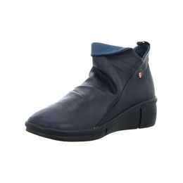 Softinos Klassische Stiefelette in blau | Gr.: 39