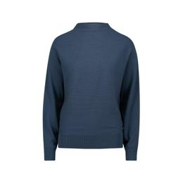 Zero Pullover strukturiert mit Stehkragen in Teal Ocean | Gr.: 34