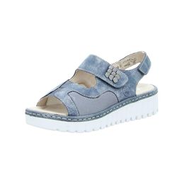 Rieker Keilsandalette in blau | Gr.: 36