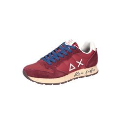 SUN68 Sportlicher Schnürschuh in bordeaux | Gr.: 47