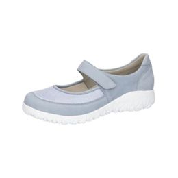 Waldläufer WALDLÄUFER Slipper in blau | Gr.: 40