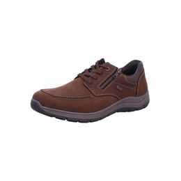 Rieker Sportlicher Schn&uuml;rschuh in braun | Gr.: 45