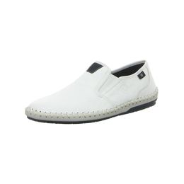 Rieker Sportlicher Slipper in weiß | Gr.: 45