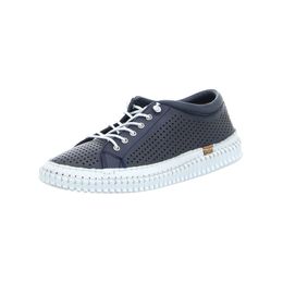 Andrea Conti Sportlicher Schn&uuml;rschuh in blau | Gr.: 39